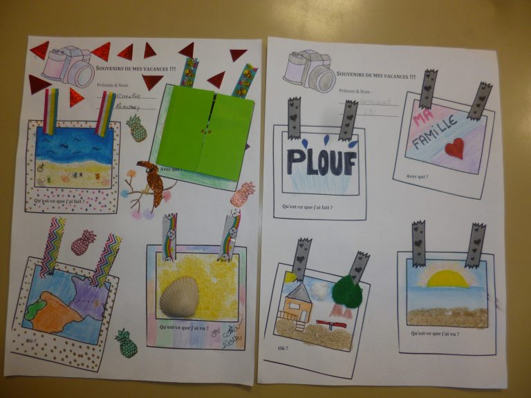 Les souvenirs de vacances des 4ème5 ! – Collège Albert JACQUARD