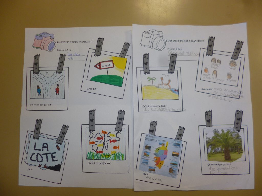 Les souvenirs de vacances des 4ème5 ! – Collège Albert JACQUARD